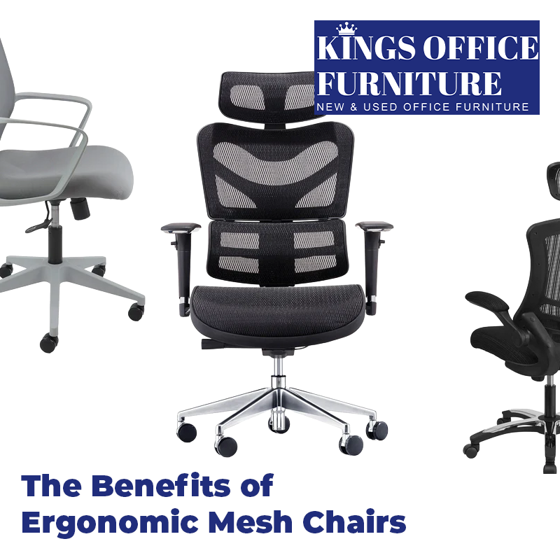 The Benefits of Ergonomic Mesh Chairs - Kings Office Furniture