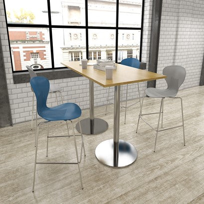 Sienna Stools + Pisa Dining Table Set - Kings Office Furniture