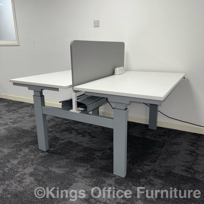 Used Height Adjustable Sit Stand Desks | Best Prices | Kings Office ...