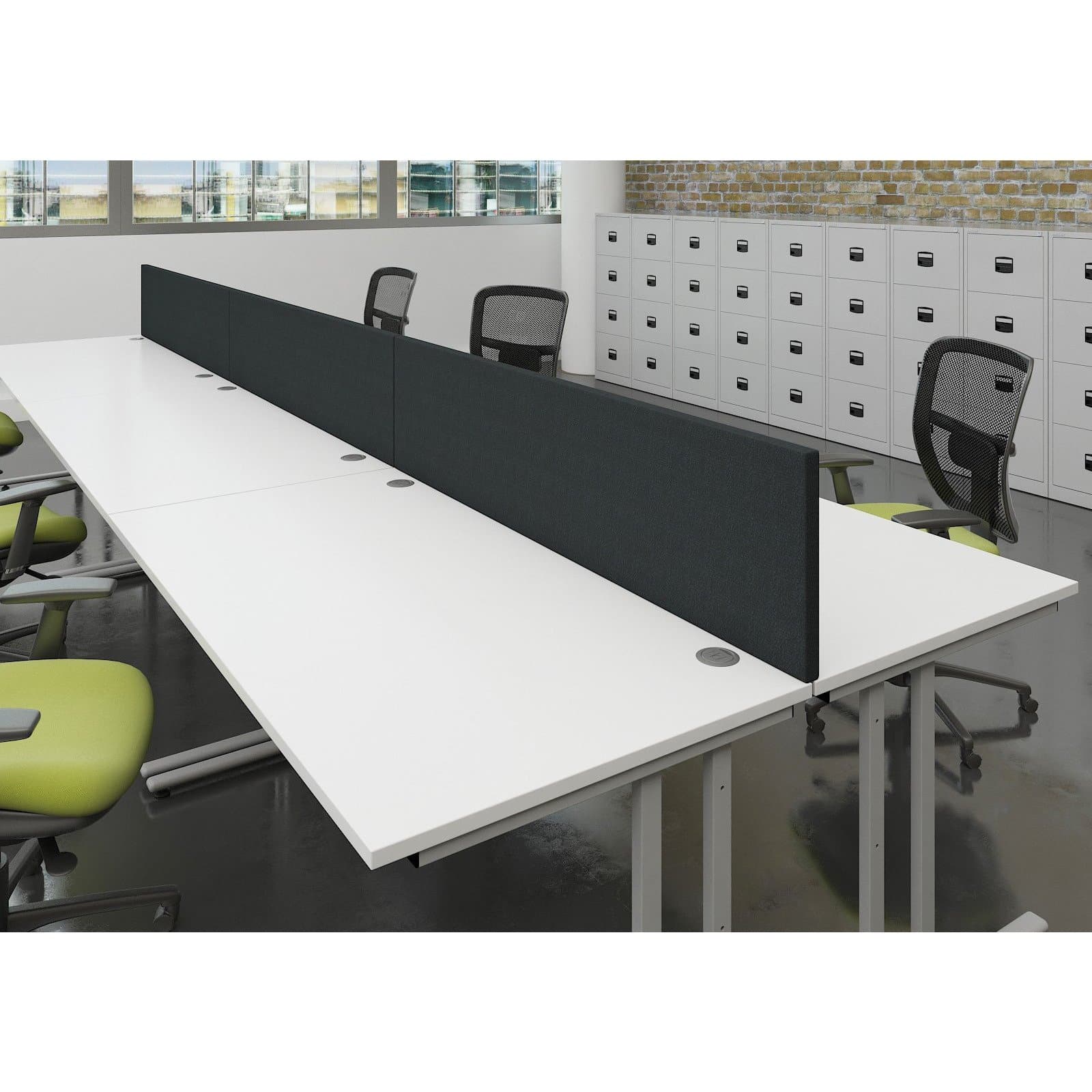 Straight Desktop Screens In Blue or Black DM