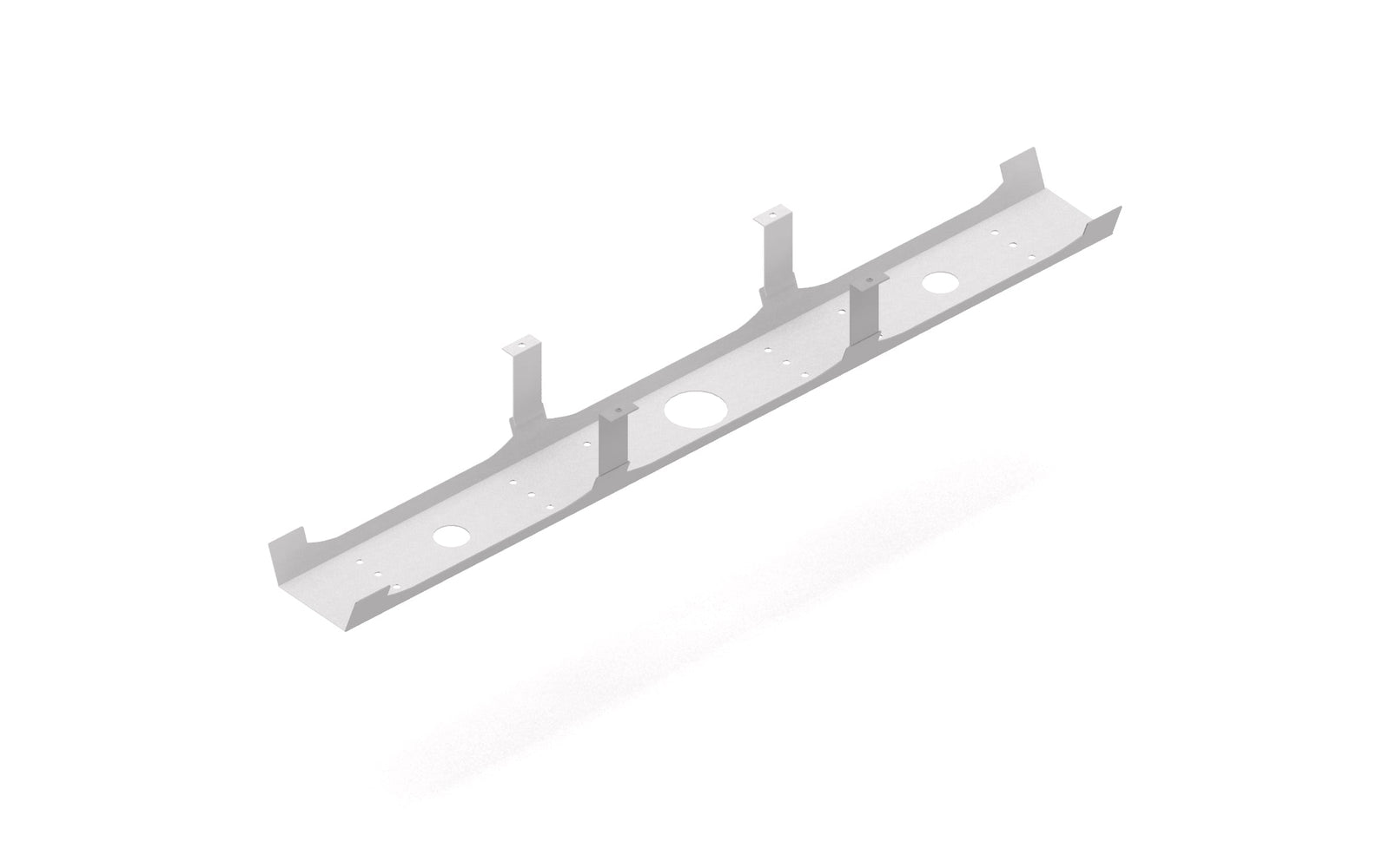 White Cable Tray for the Bench desks 1000mm NB